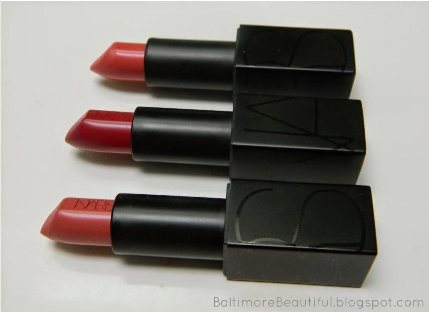 Baltimore Beautiful: Collection & Review: NARS Audacious Lipsticks