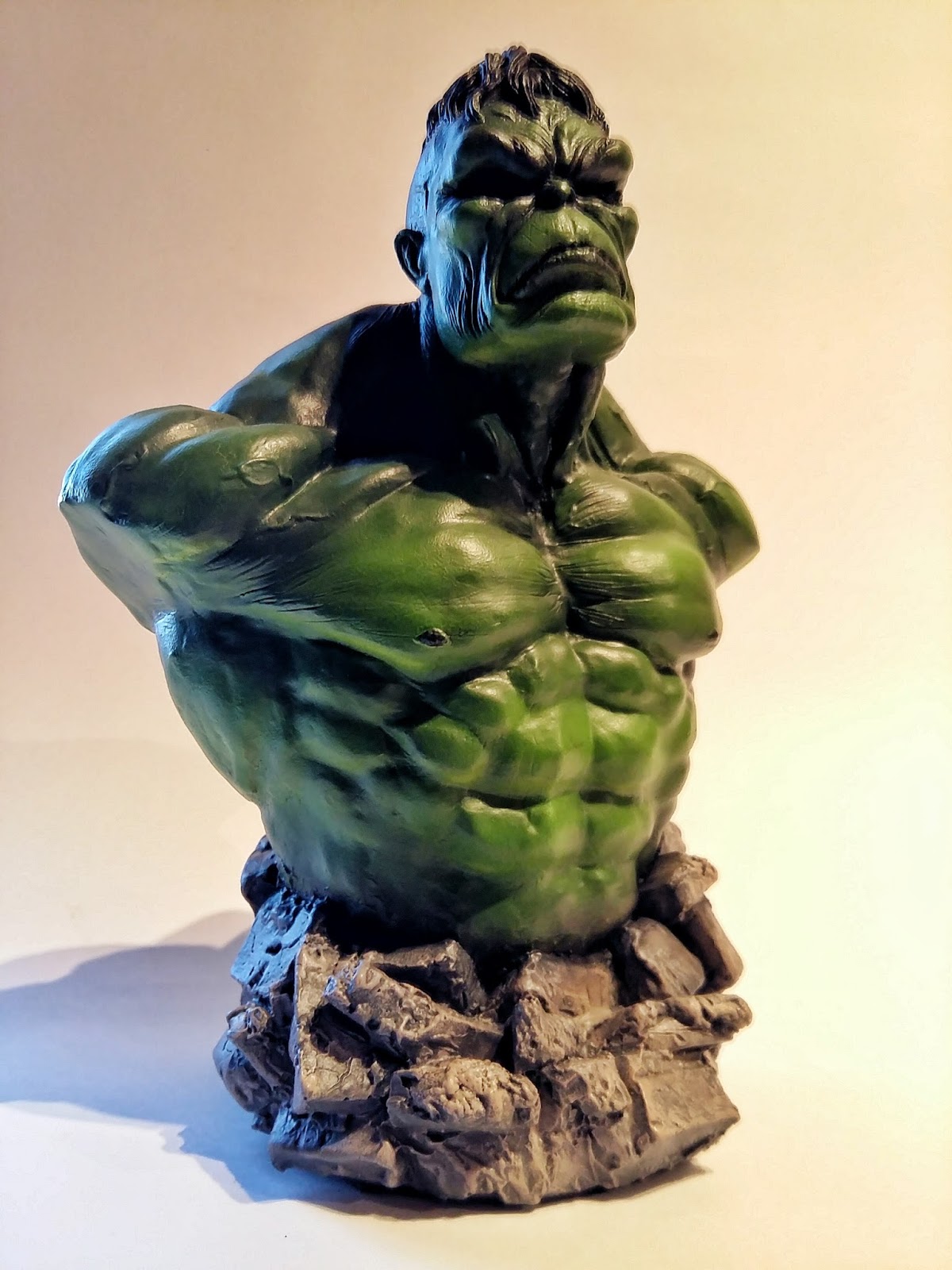 Matias Carrizo: Hulk bust 1/6 scale