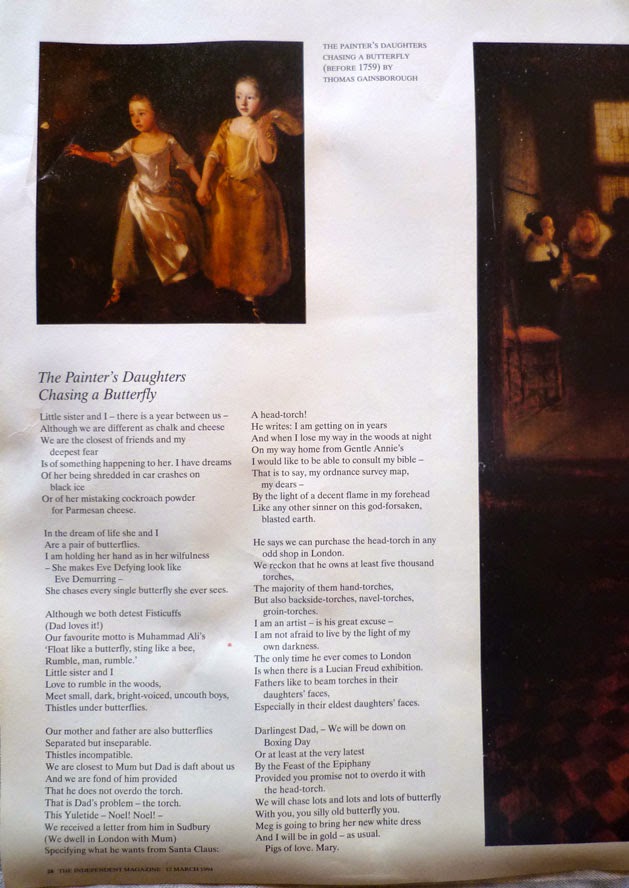 margaret-cooter: Poetry Thursday - The Painter's Daughters Chasing a ...