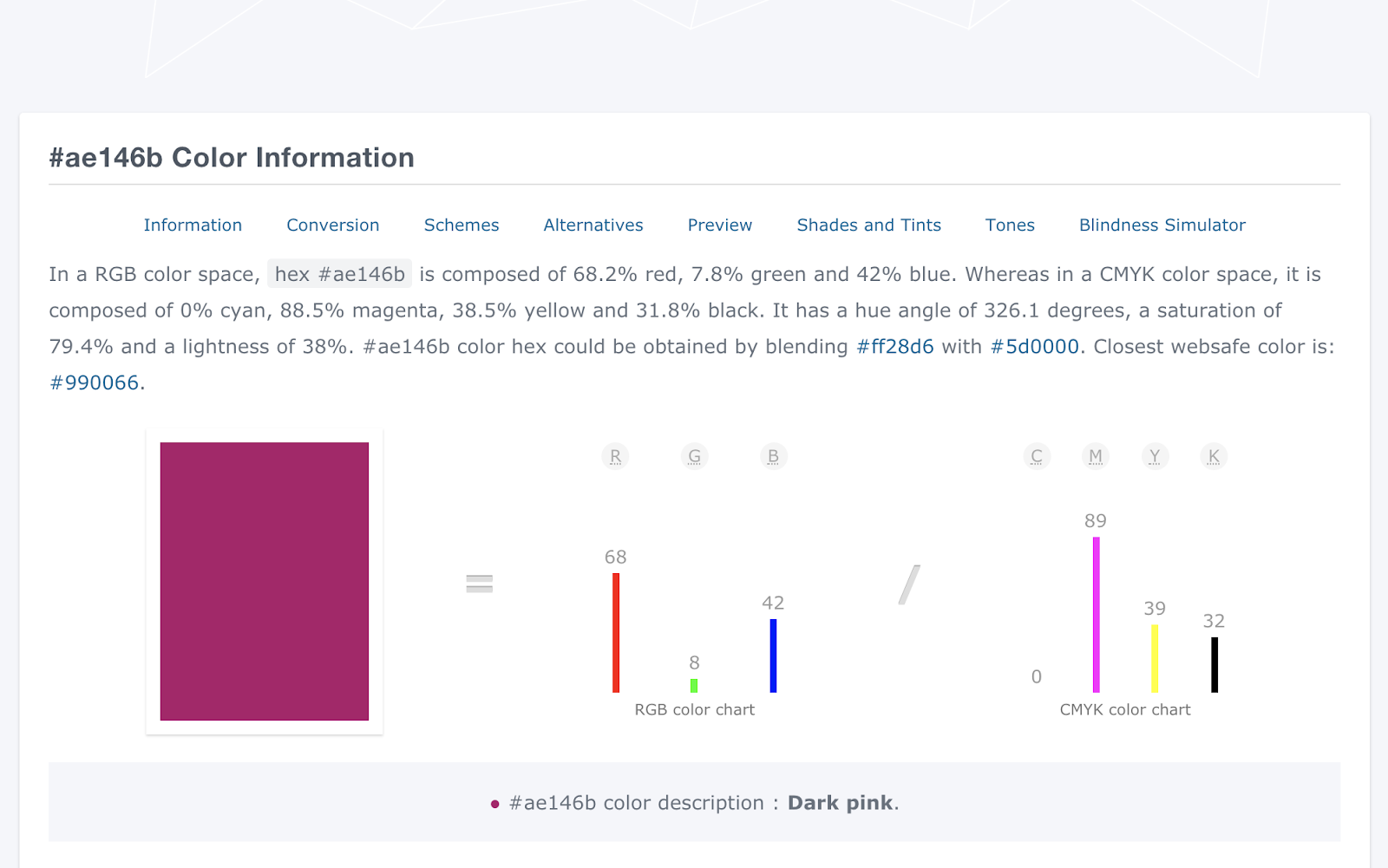 Color Hexa and how it can help you find the colours you're looking for ...