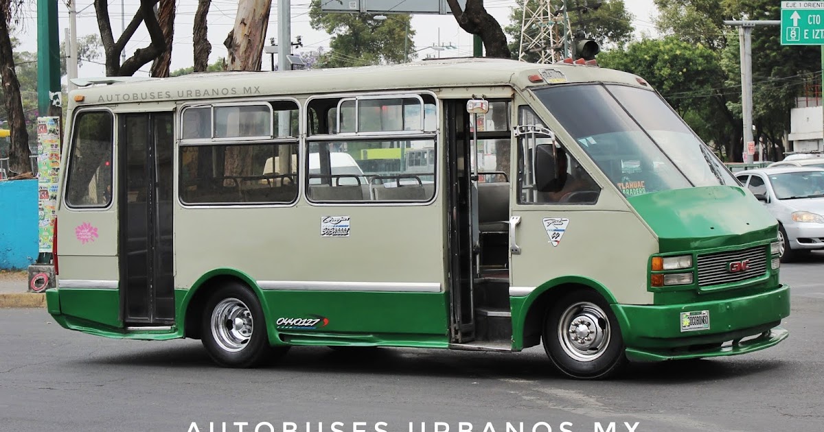 Transporte público, autobuses y microbuses CDMX.: Microbús Chevrolet ...