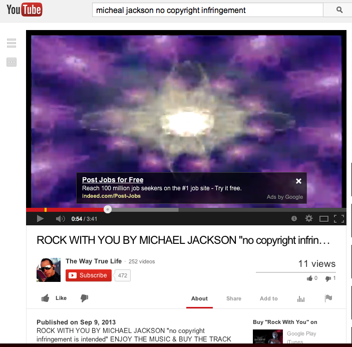 KEEPING UP WITH ENTERTAINMENT LAW: "No copyright infringement intended ...