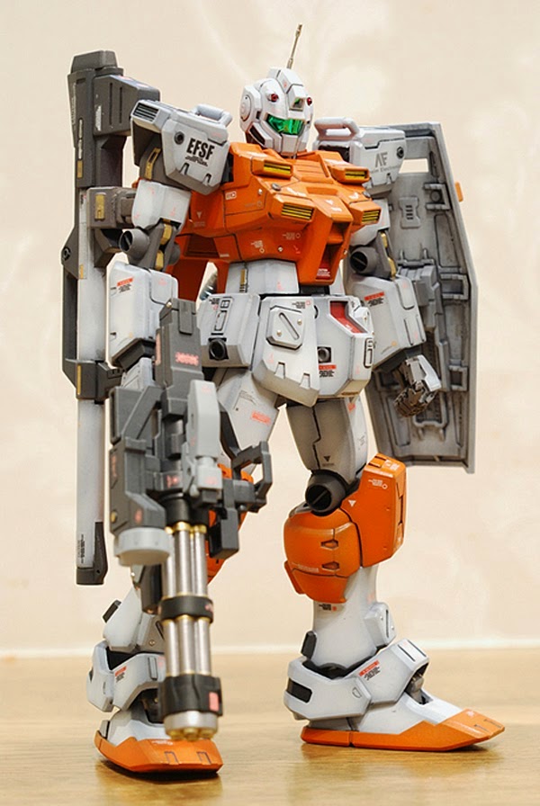 Gundam Family: HGUC 1/144 Power GM Custom Build