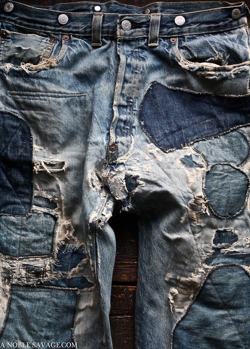 TatiTati Boho Style: Well worned jeans