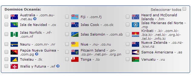 INFORMATICA 902 2014: Dominios De Nivel Superior Geografico
