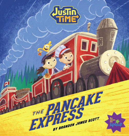 Immedium: The ImagiNation: new book: Justin Time: The Pancake Express