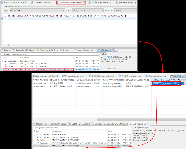 放棄思考: Eclipse 上使用 Java DB ( Apache Derby ) (PART 2 / 3 )