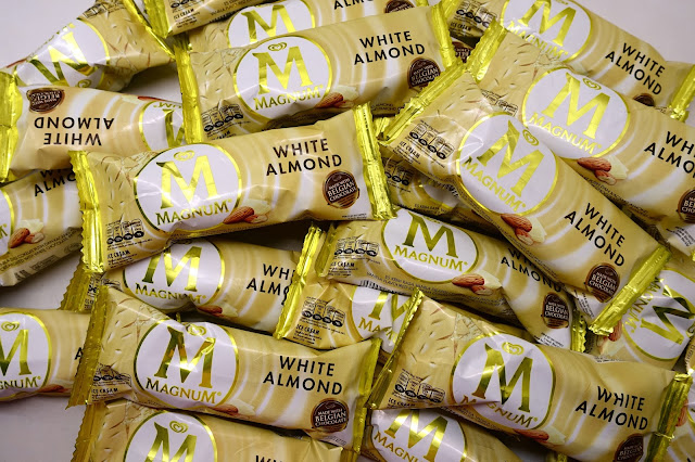 jin loves to eat: Magnum White Almond Pairing