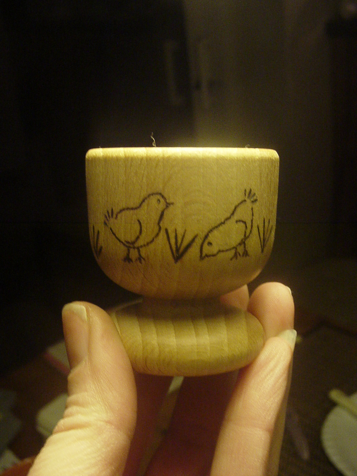 40 days of Crafts: Pyrography