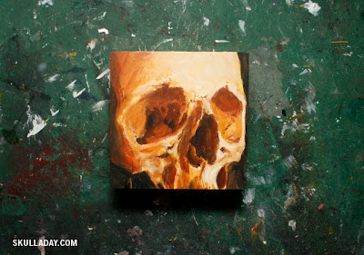 100 Painted Skulls: #64