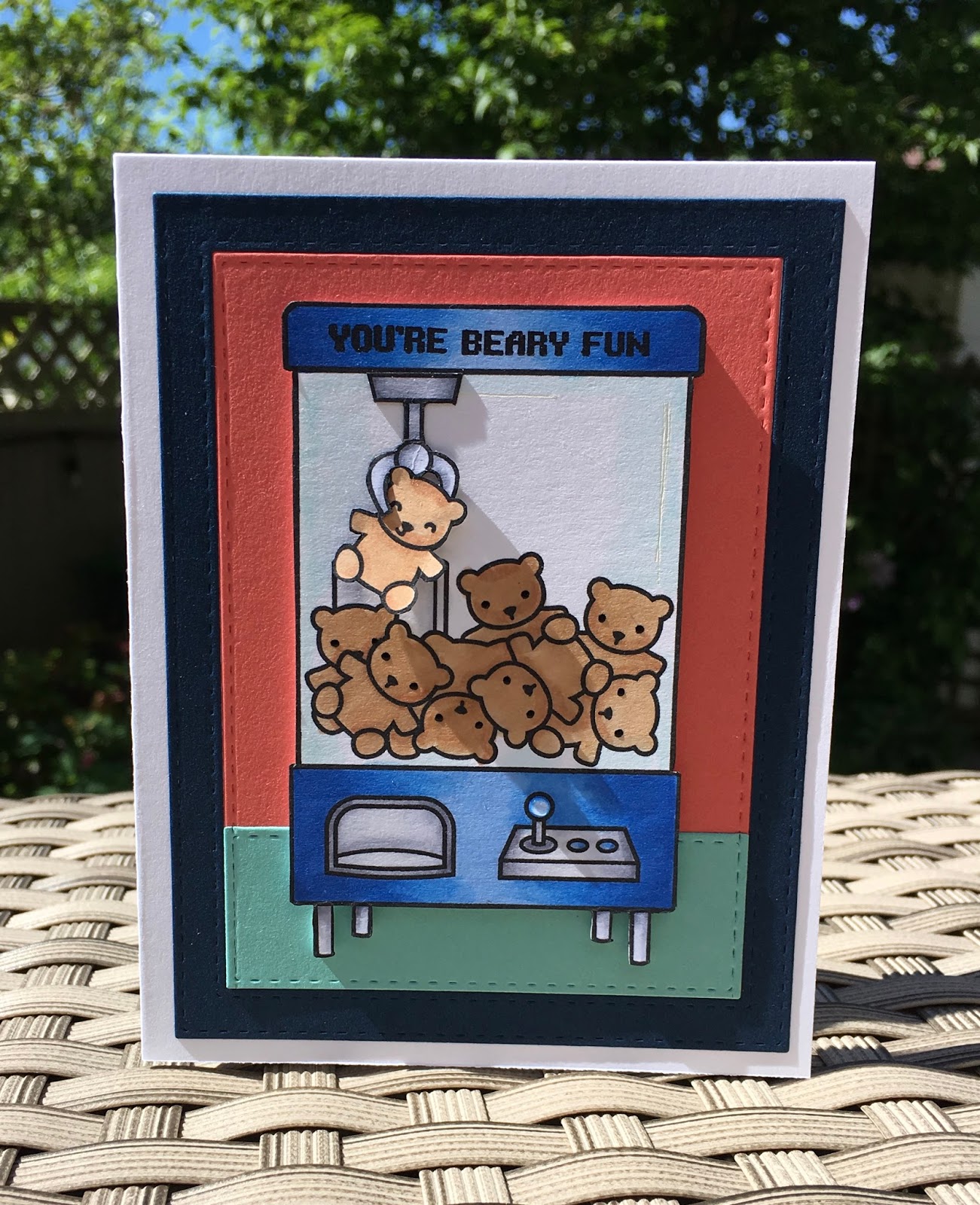 Mocha Frap Scrapper: You're Beary Fun