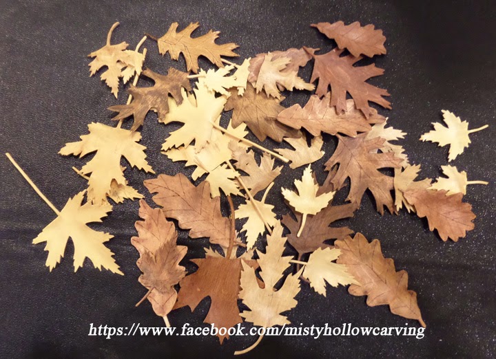 From the Desk of Murray Lincoln: Carving a Leaf from Wood - My "How to..."