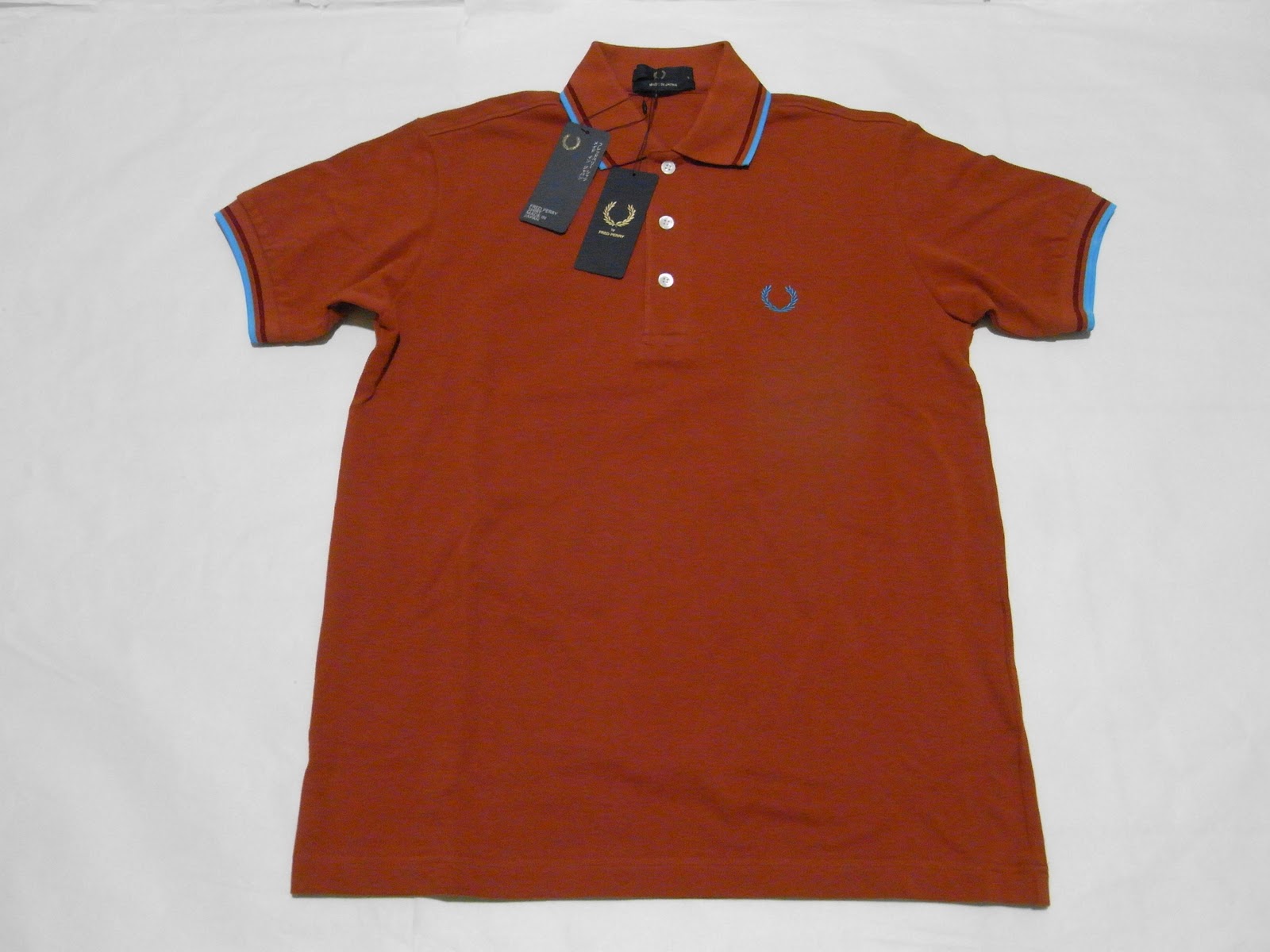 THE ALJO INC.: Fred Perry Laurel Wreath 1964 Terracotta Japanese Slim ...