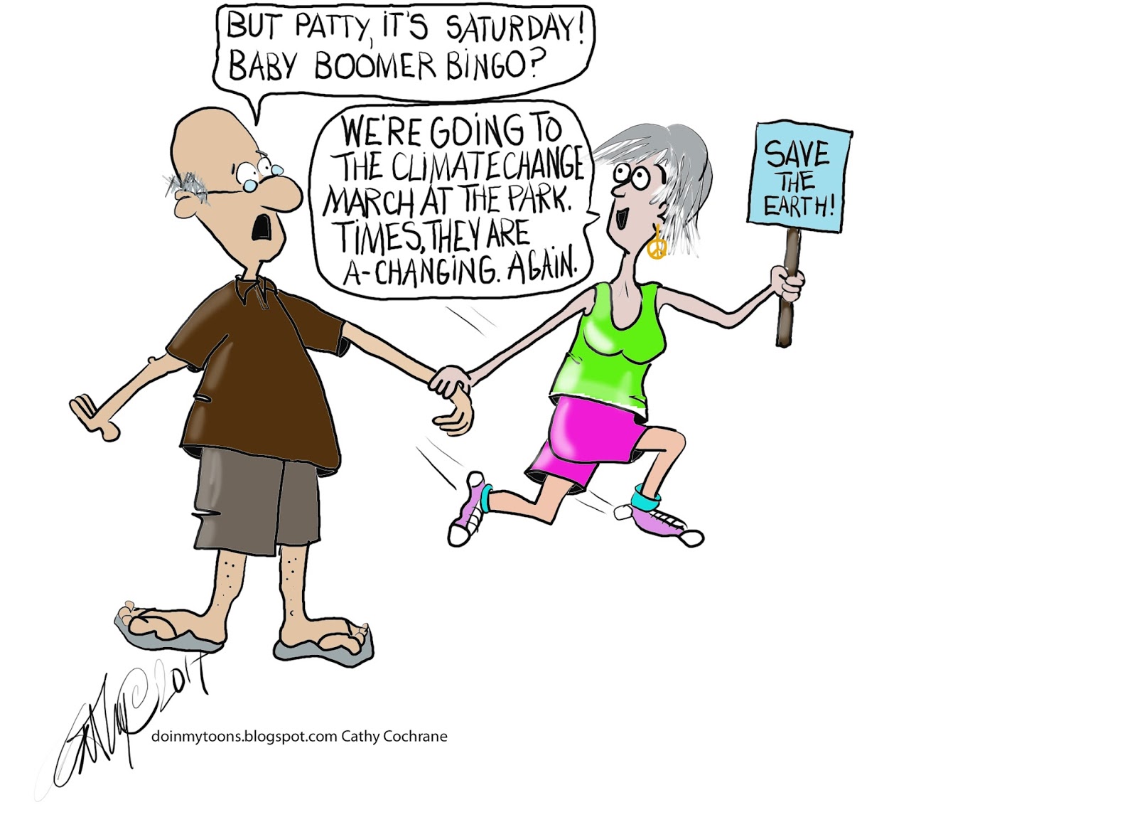 DoinMyToons: Baby Boomer Bingo