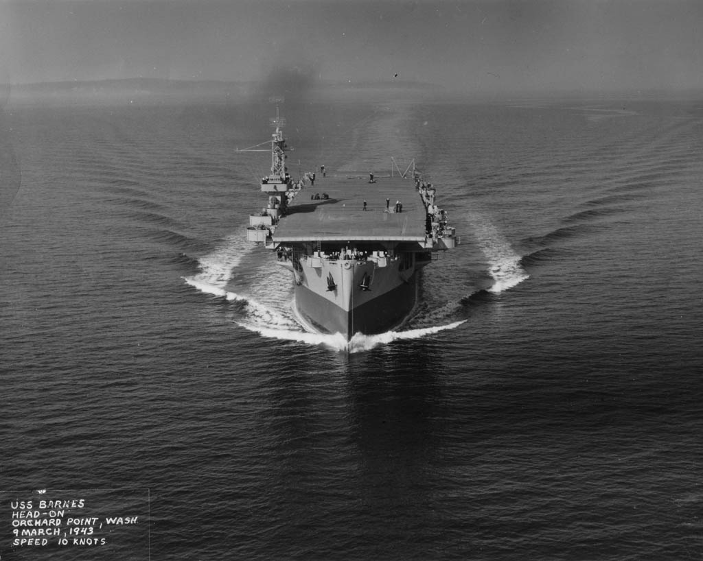 Naval Warfare: USS Barnes (CVE-20, CVHE-20)