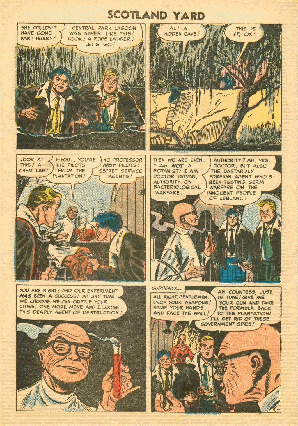 Four-Color Shadows: Little Al of the Secret Service-Mike Roy-1955