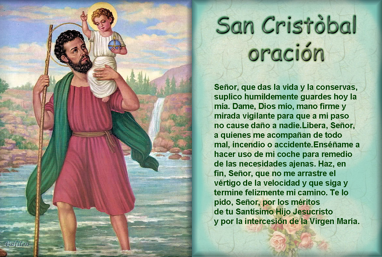 Apostolado Mariano: SAN CRISTOBAL