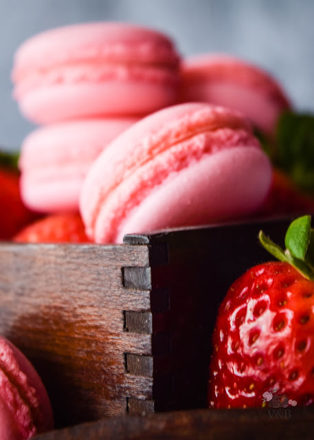 Macarons de Fresa - Vanilla & Berries