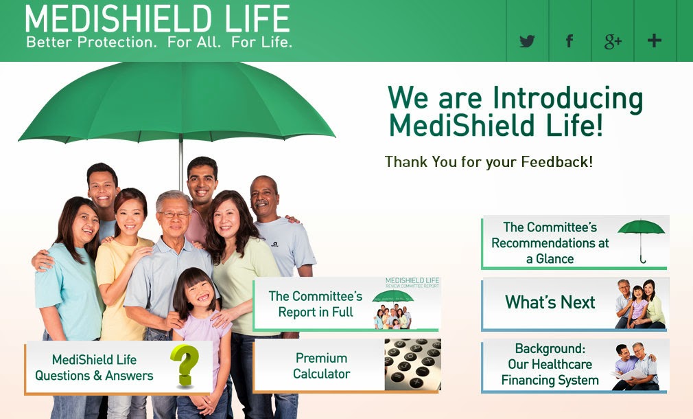 If Only Singaporeans Stopped to Think: MediShield Life: Health Minister ...