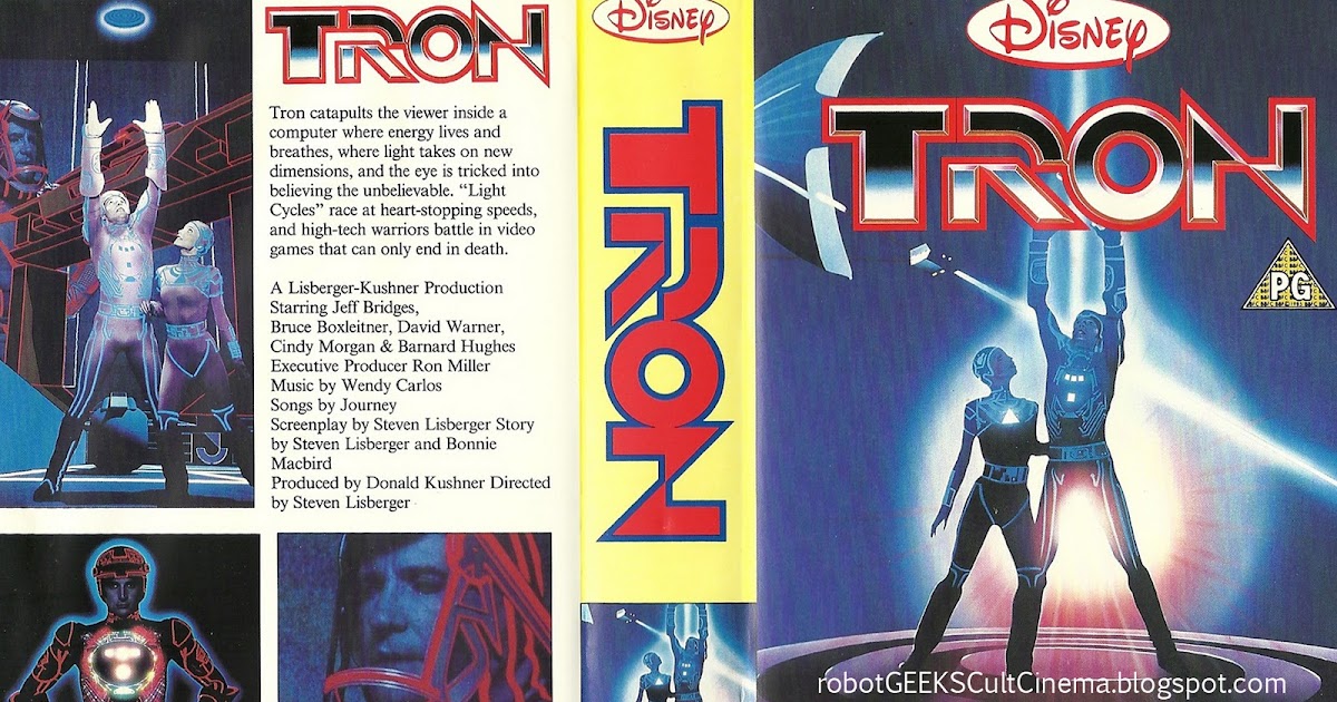 robotGEEK'S Cult Cinema: VHS Cover Of The Day - Tron