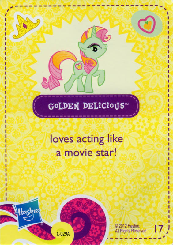 MLP Golden Delicious Blind Bag Cards | MLP Merch