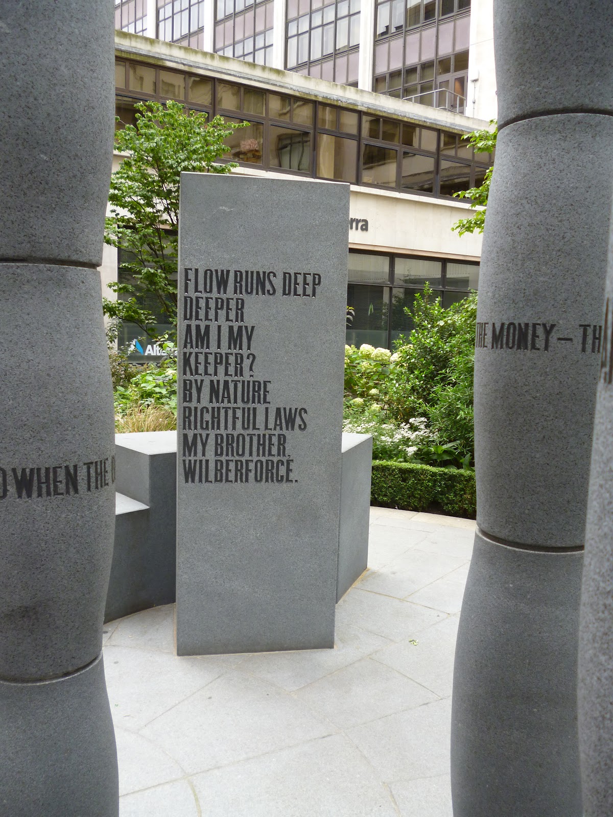 Dr Tony Shaw: The Art of Michael Visocchi and Lemn Sissay in Fen Court ...