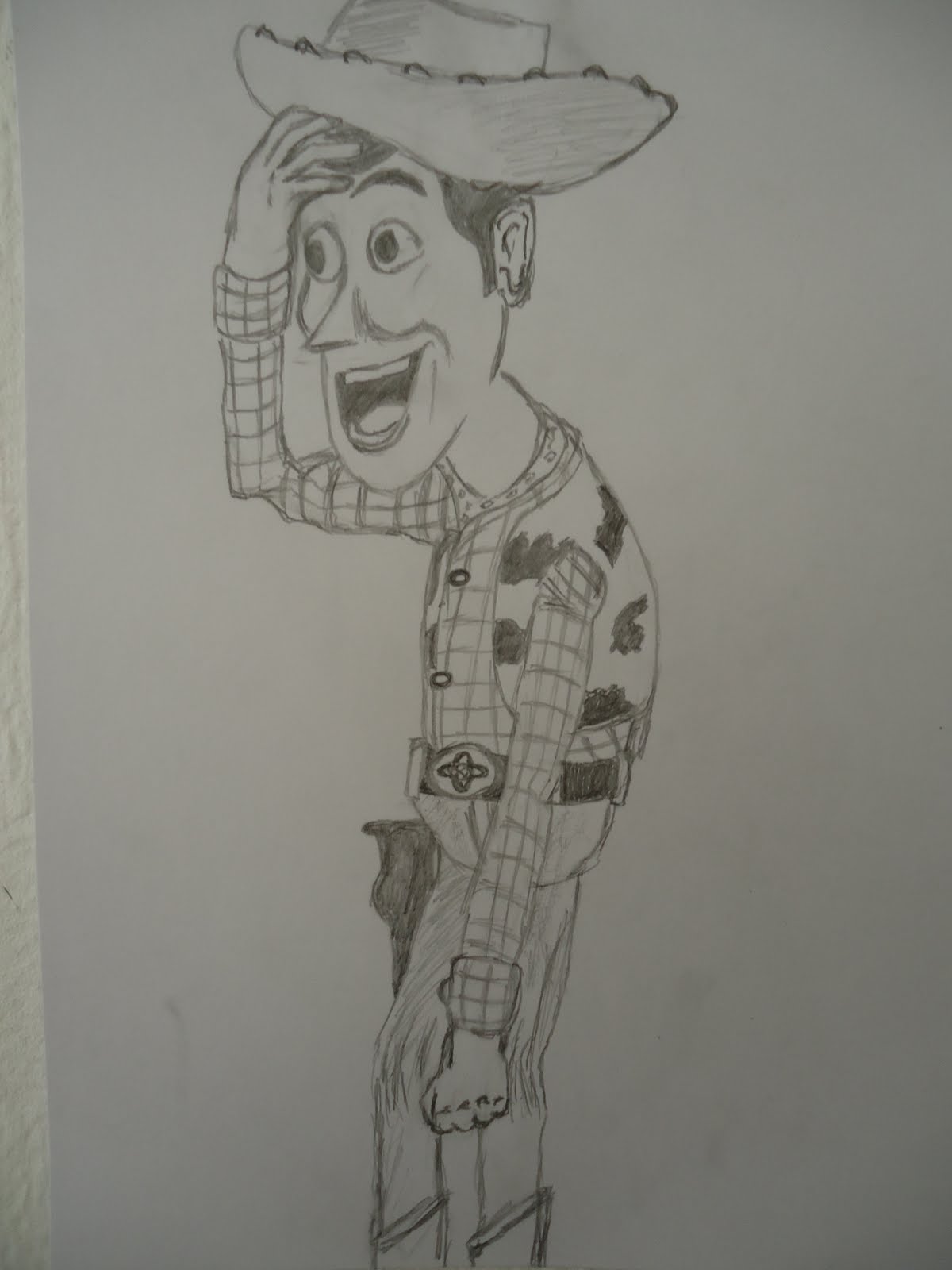 Print to Pixel Animation: Drawing My Woody Animation