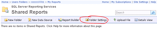 IT Help and Advice: SSRS: Creating a "Shared Reports" folder in ...