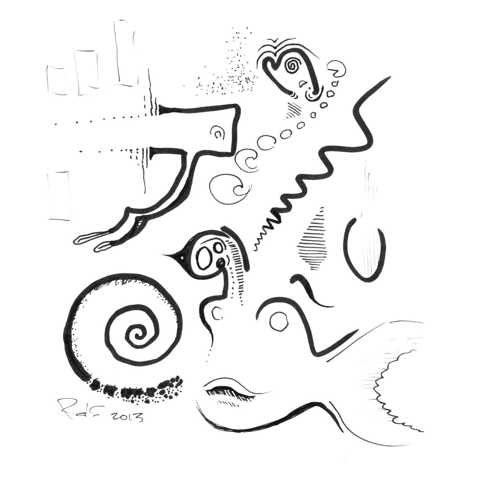 THE AARDVARK FARMS: Abstract Cartoon 2