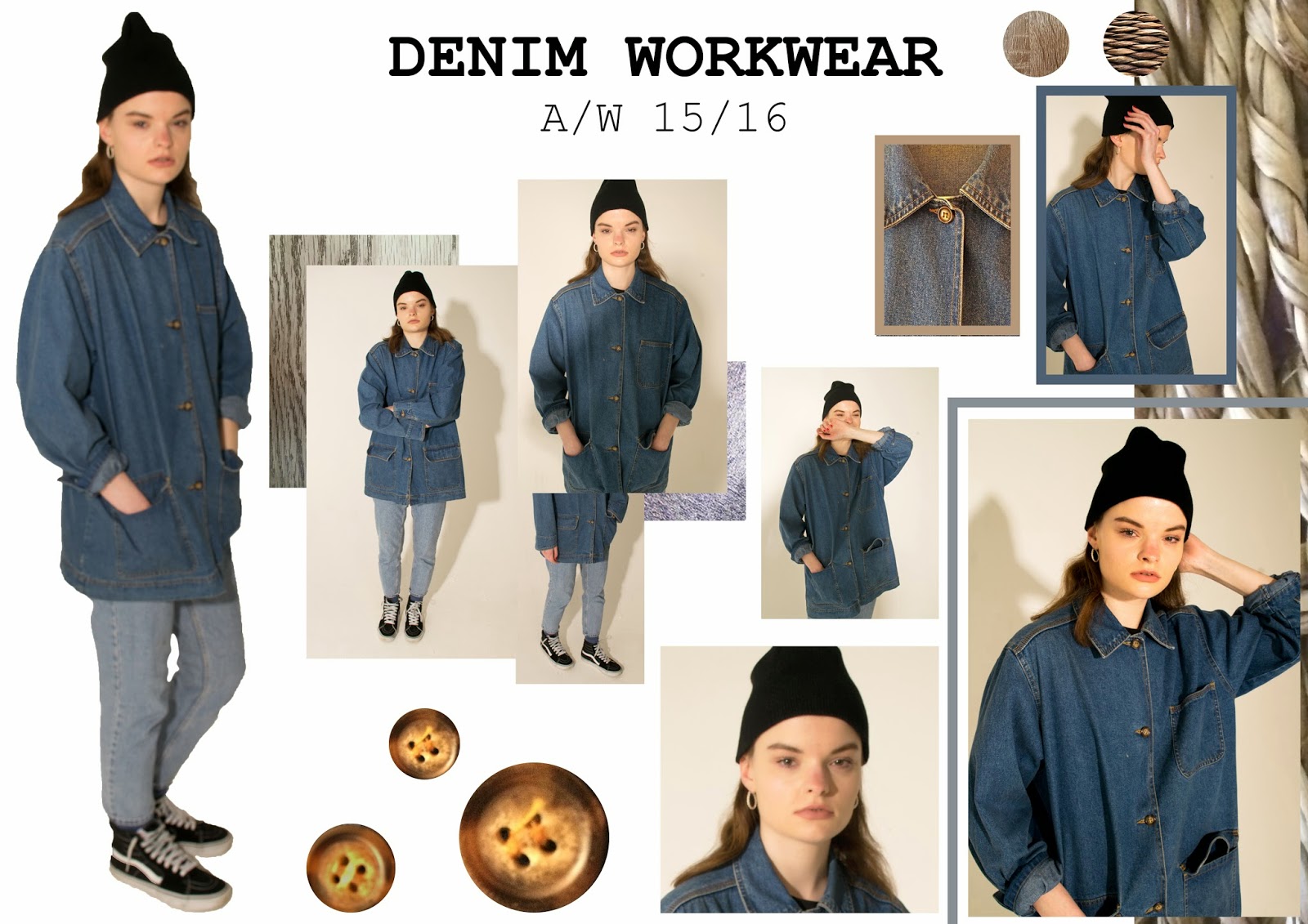 Trend & Styling: FINAL STYLING BOARD - DENIM