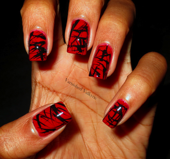 Varnished Valkyrie: ANGRY NAILS