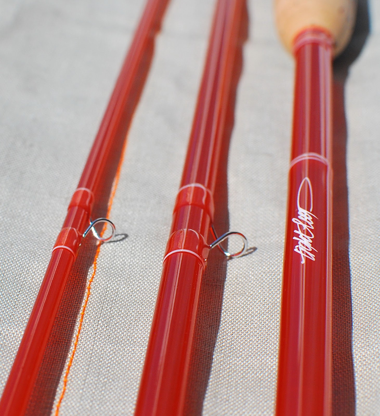 Handcrafted graphite and fiberglass fly rods: Swift Epic 580. Complete.