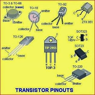 Transistors Pin Configuration ~ Electrical Engineering Pics