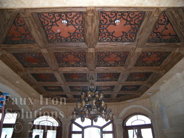 Landfair on Furniture: Wrought Iron Ceilings?