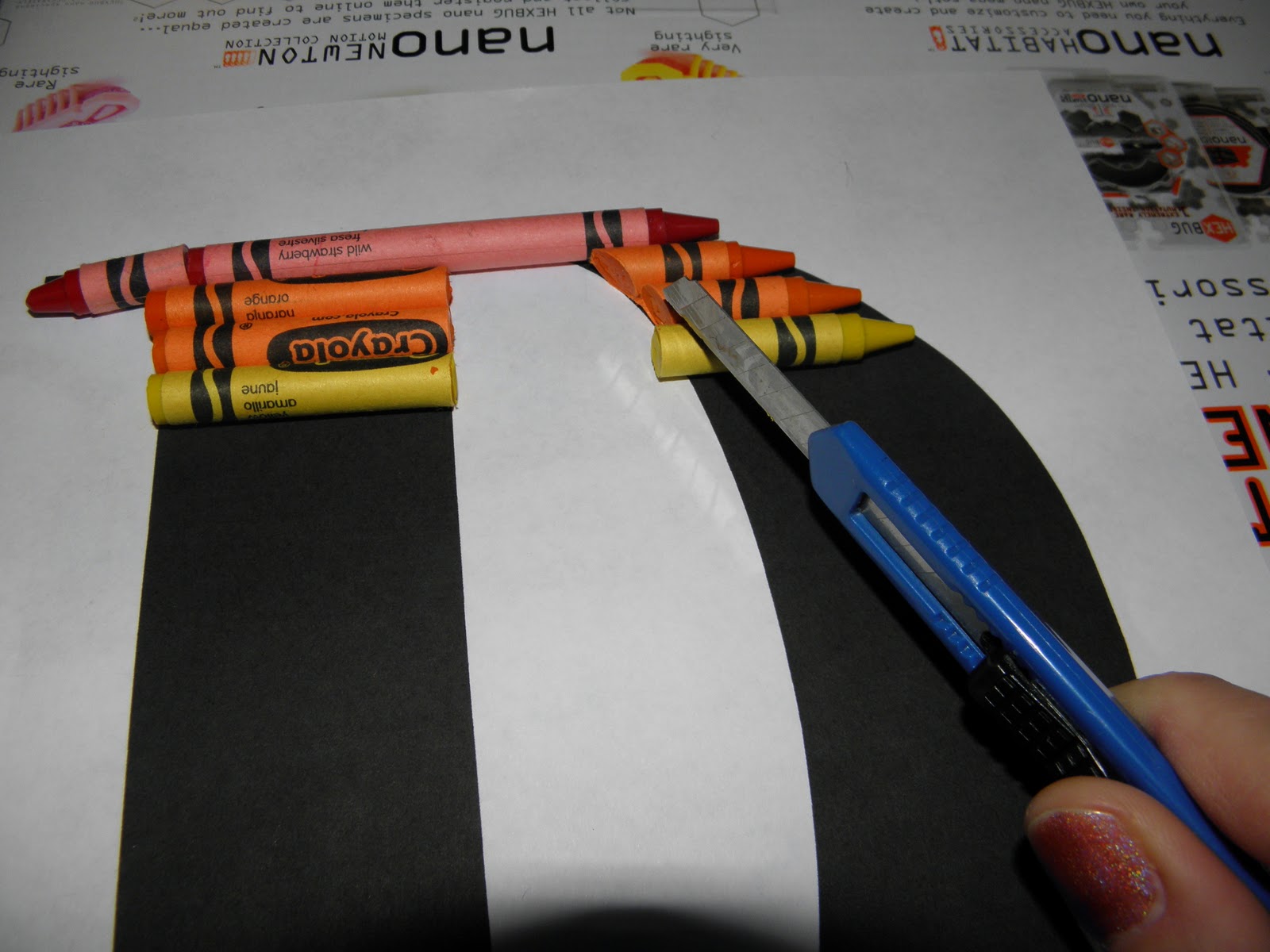 luvmytrio: Crayon Monogram Tutorial