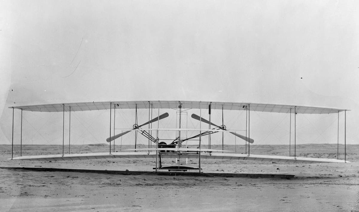 Amazing Historical Pictures of the Wright Brothers' First Flights from ...