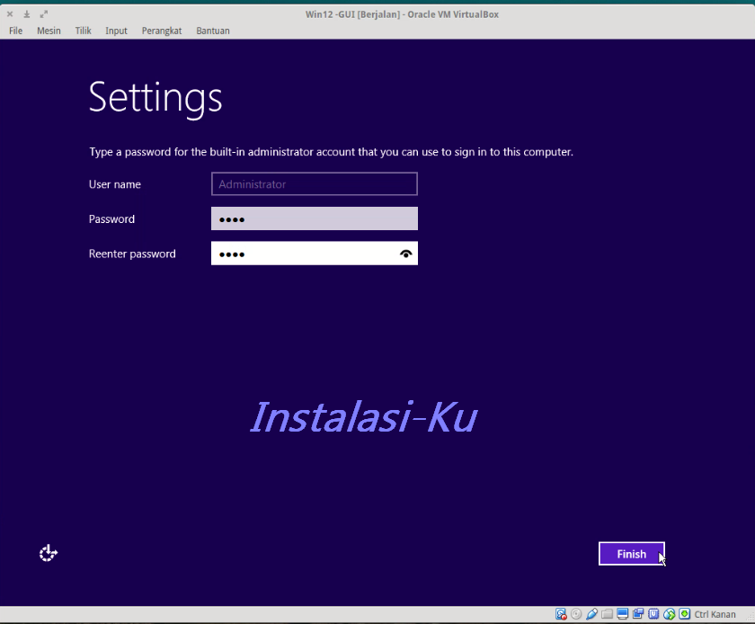 Standard GUI Intallation - Windows Server 2012 | INSTALASI KU ...