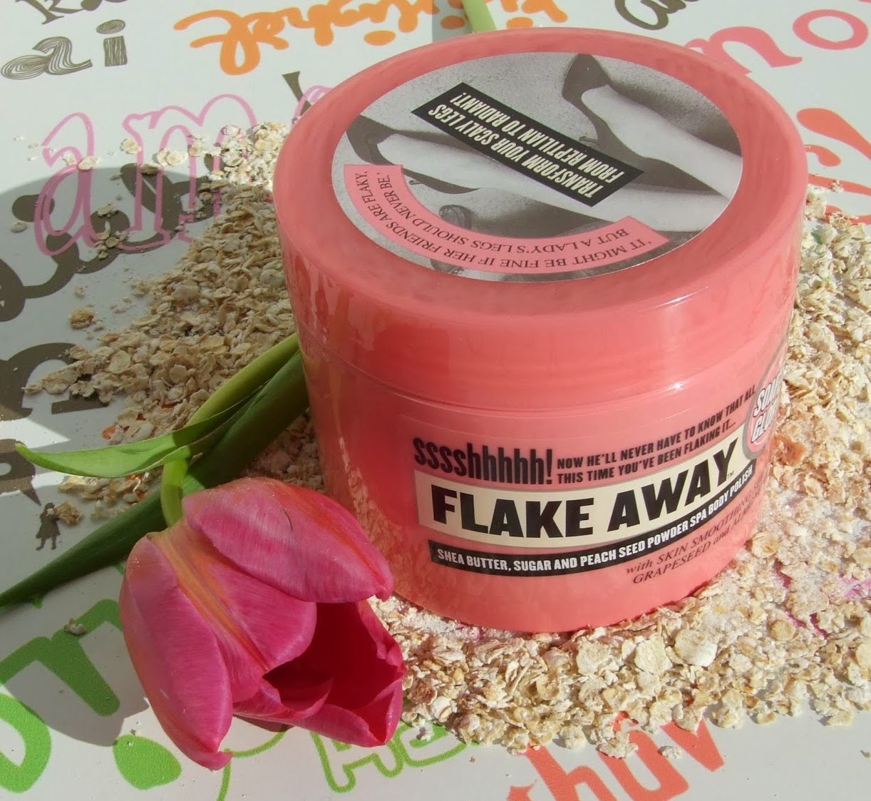 AceSparkleStar: Flake Away Body Polish Scrub Review