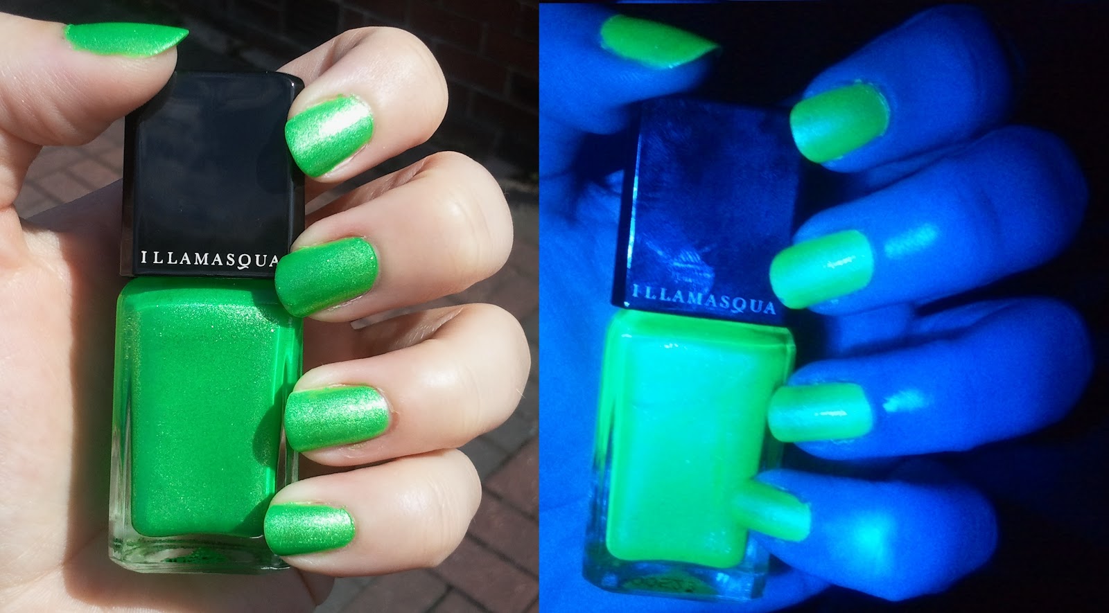 Amelia's Allsorts: Illamasqua Paranormal Collection UV Nail Polish 'Omen'