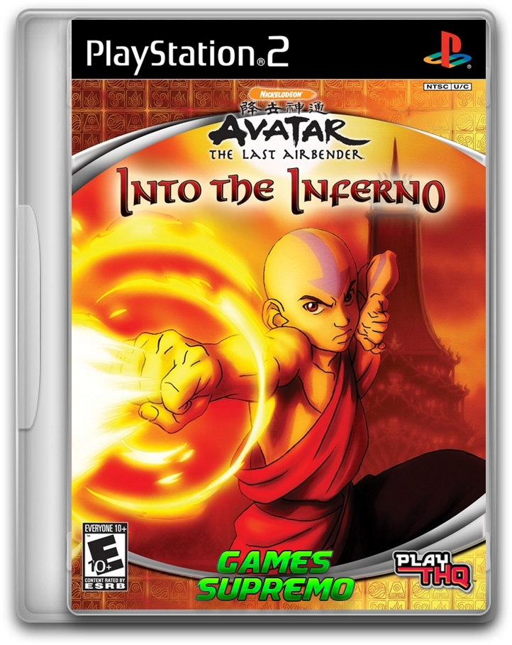 Games Supremo!: Avatar: The Last Airbender - Into the Inferno (PS2) 2008