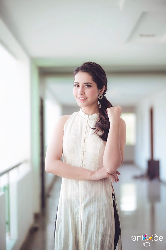 Raashi Khanna at SHE TEAM event by the Telangana Police - South Indian ...