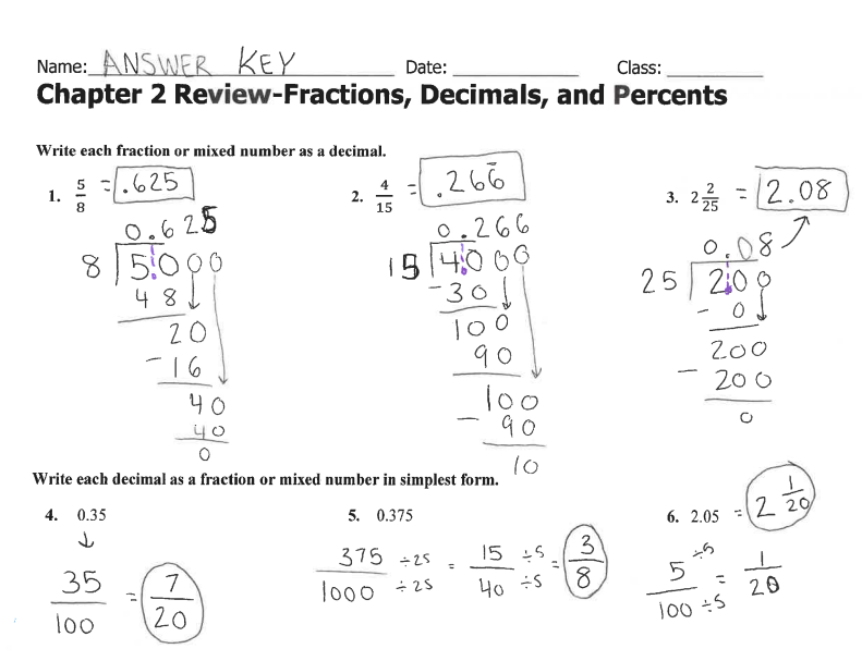 Grade 6 Math With Ms Eringis Tuesday Update And Answer Key For Grade 6 Math With Ms Eringis Tuesday Update And Answer Key For