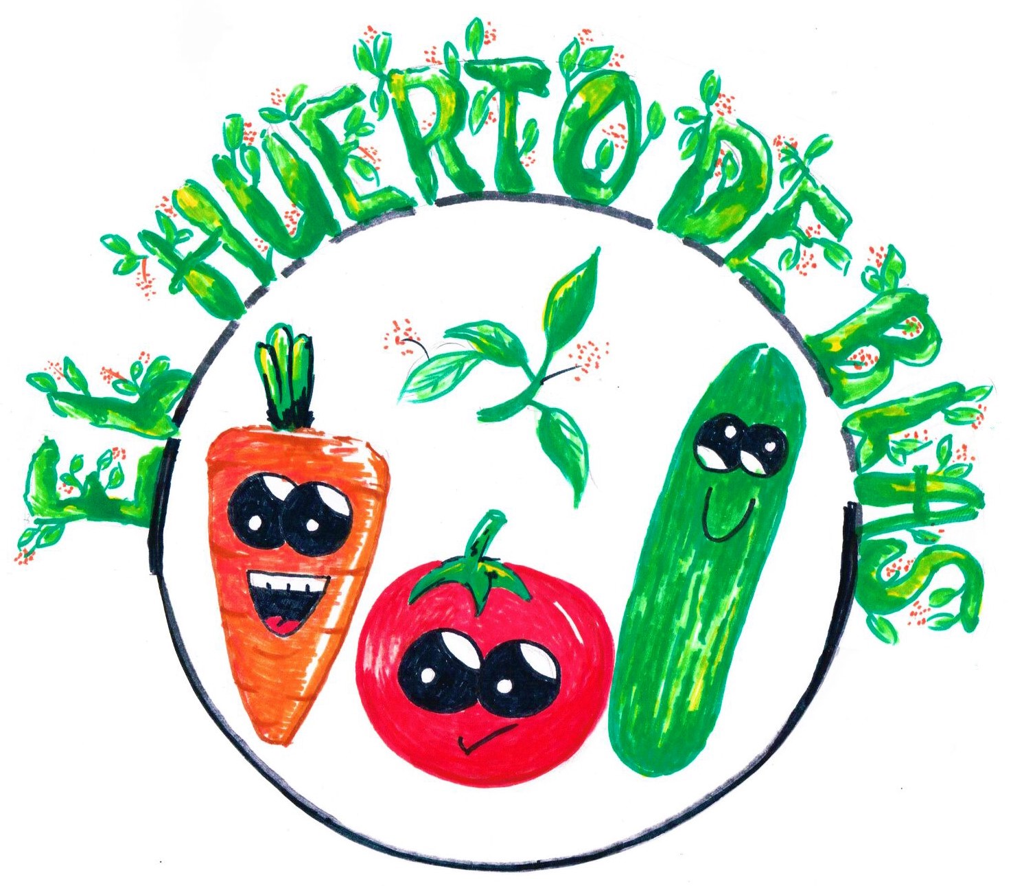 El huerto de Blas : Logo