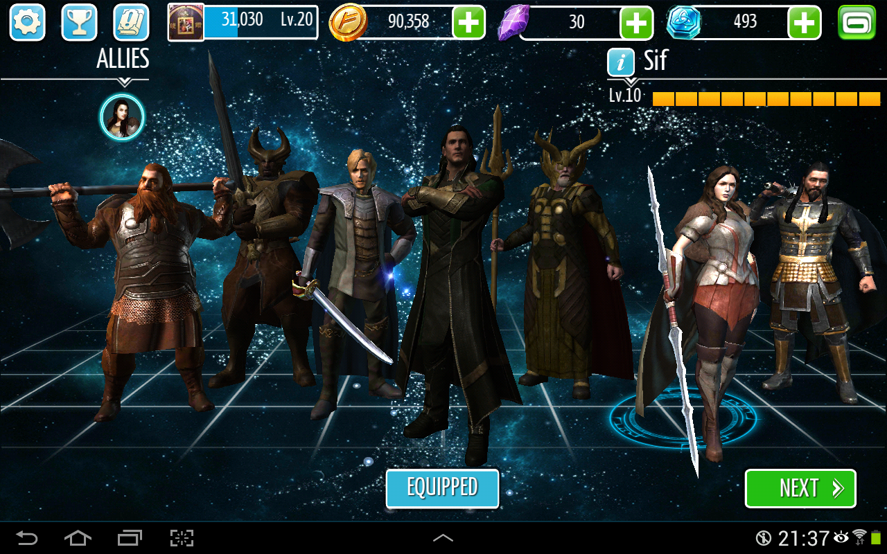 Growing Mind: Thor Game -The dark world