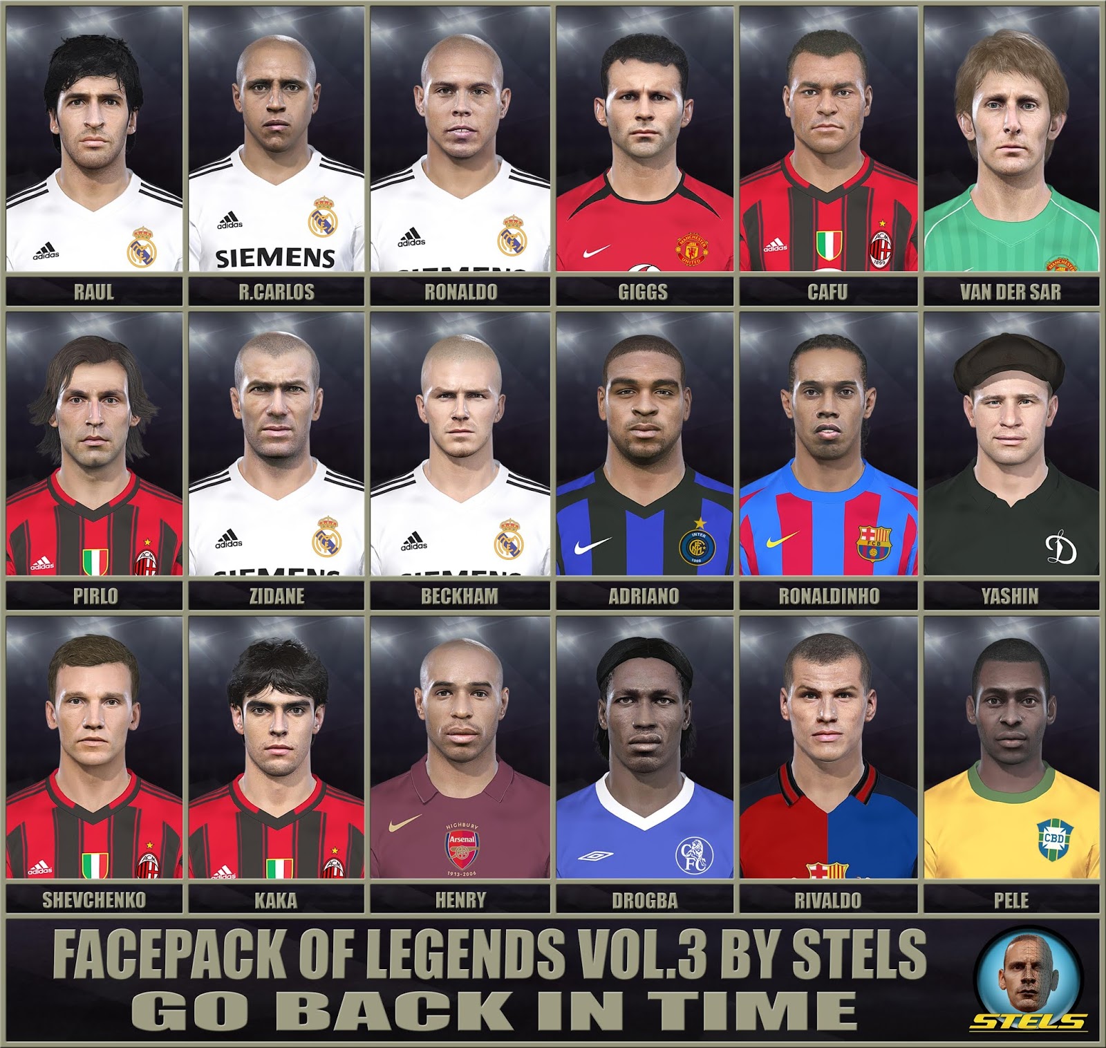 pes-modif: PES 2018 Facepack of Legends vol.3 by Stels