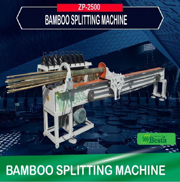 BAMBOO PROCESSING MACHINE: HIGH QUALITY BAMBOO SPLITTING MACHINE ...