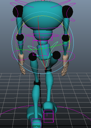3D Production Foundation: Project 2 Part 1 – Standard Walk Cycle
