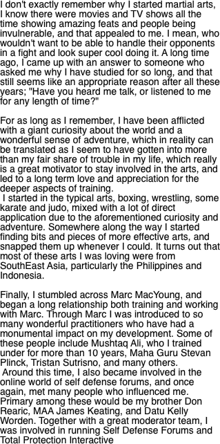 Terry Trahan teaching Stickwork, Footwork and Knifework ~ Stickgrappler ...