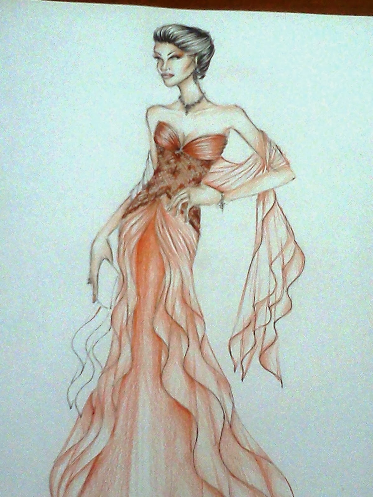 VM.COM - Viciados em Moda Ponto.Com: Processo de criação de croqui de ...