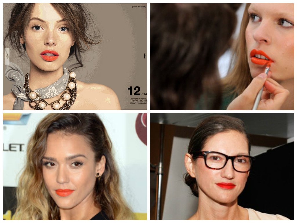 The Brightest Orange-Red Lipstick - Kathleen Jennings Beauty